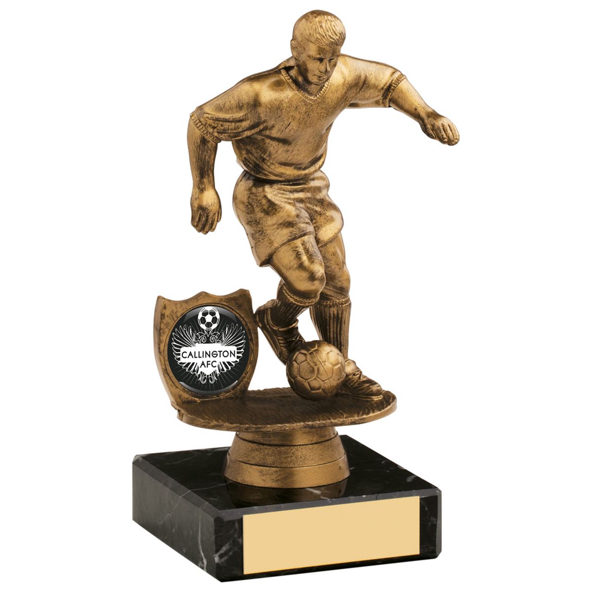 Mens Gold Football Player Trophy Award – North East Trophies