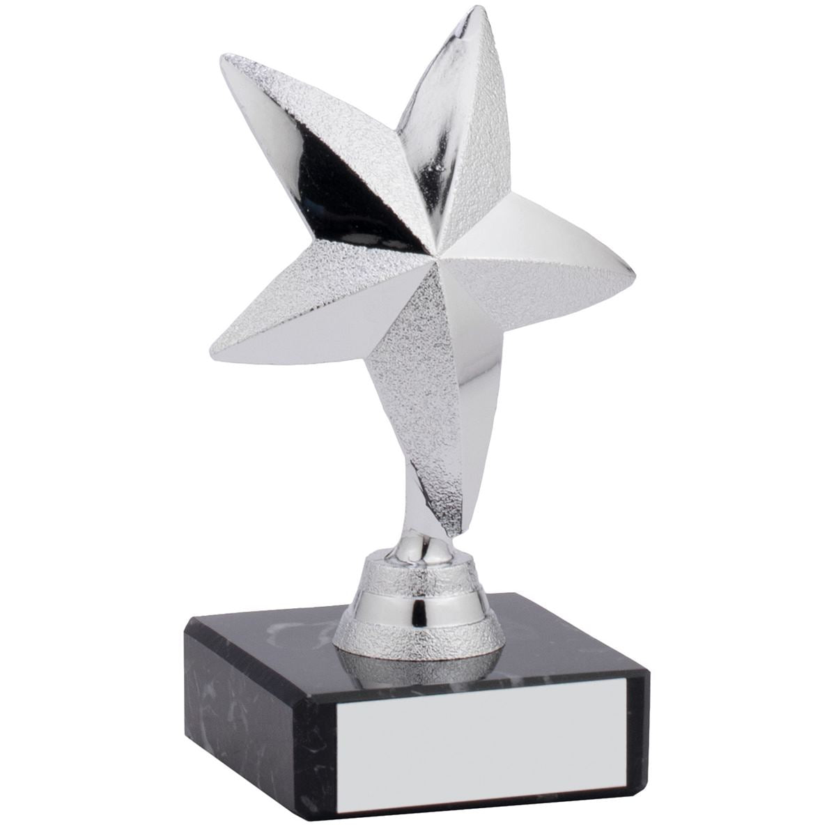 Silver Star Award 3D Star Figure Trophy – North East Trophies