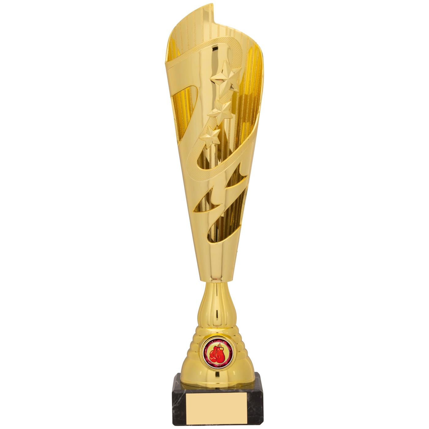 Gold Torch Trophy Award with Stars | North East Trophies