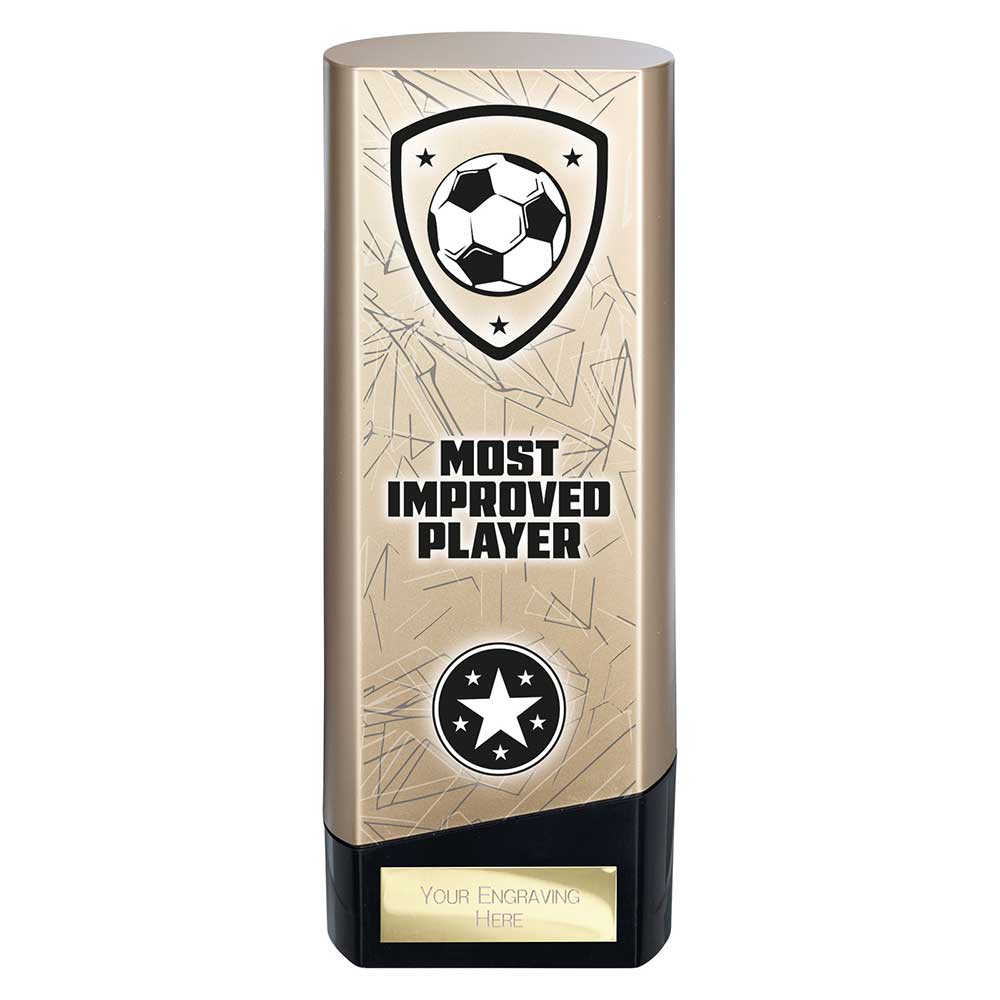 Prime Heavyweight Most Improved Player Football Award Trophy - Gold ...