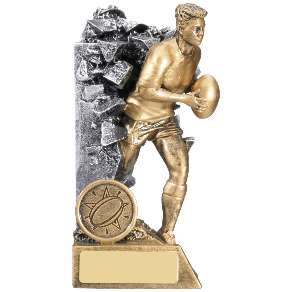 Rugby Male Breakout Trophy Award | North East Trophies