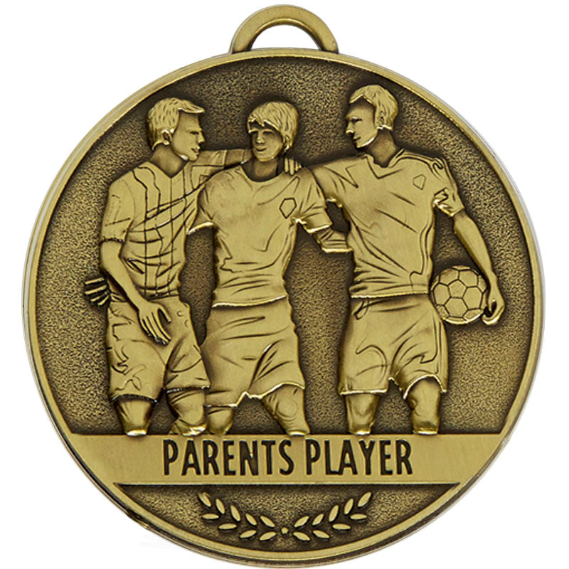 TEAM SPIRIT 'Parents Player' Medal 6cm - North East Trophies