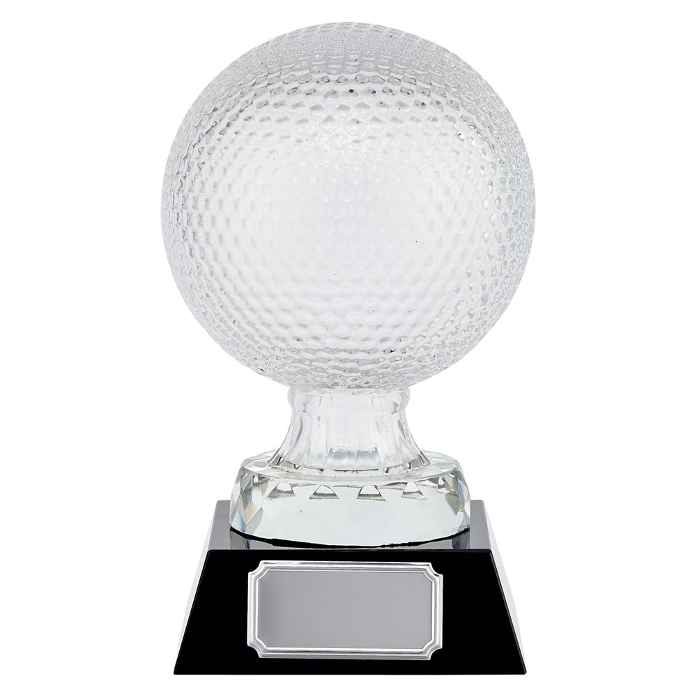 Supreme Crystal Golf Ball Trophy Award | North East Trophies