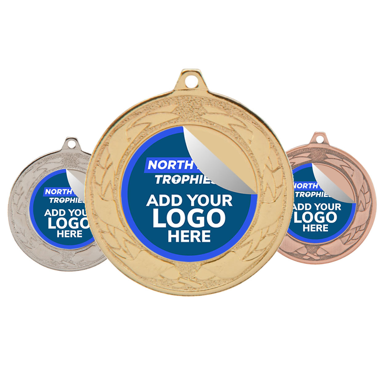 Emperor Medal with Your Design 4cm – North East Trophies