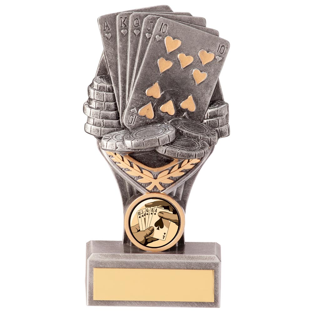 Poker Cards Trophy Falcon Award – North East Trophies