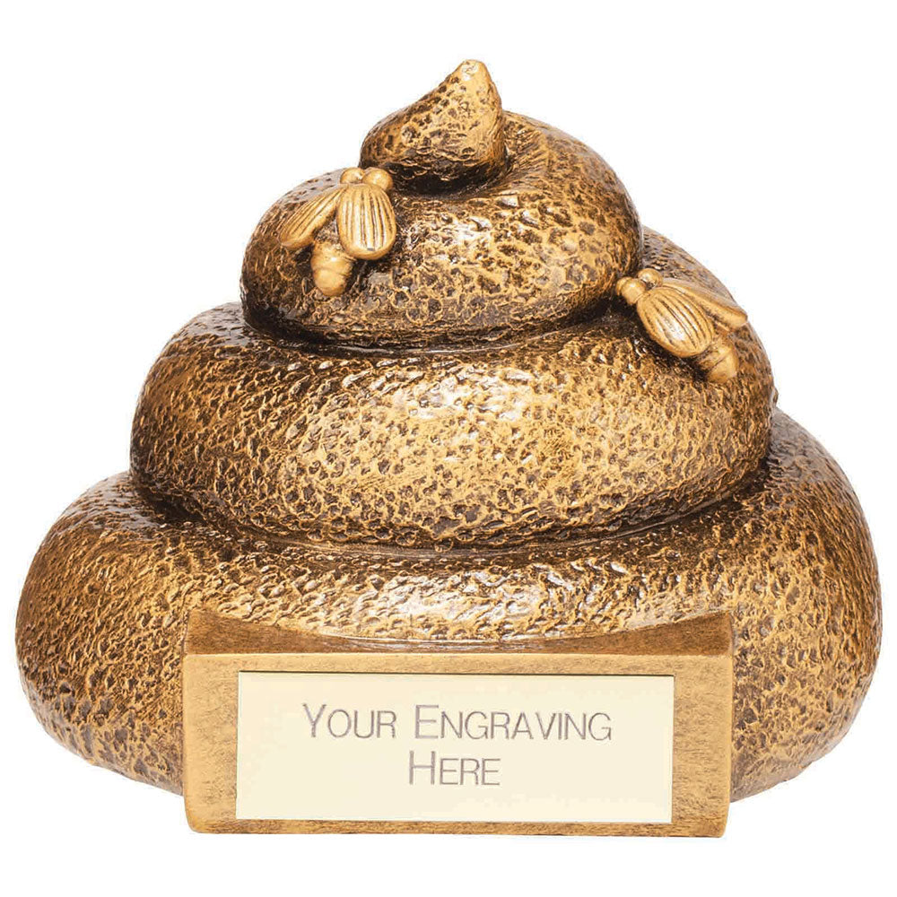 Novelty Trophy Stinky Poo Resin Award – North East Trophies